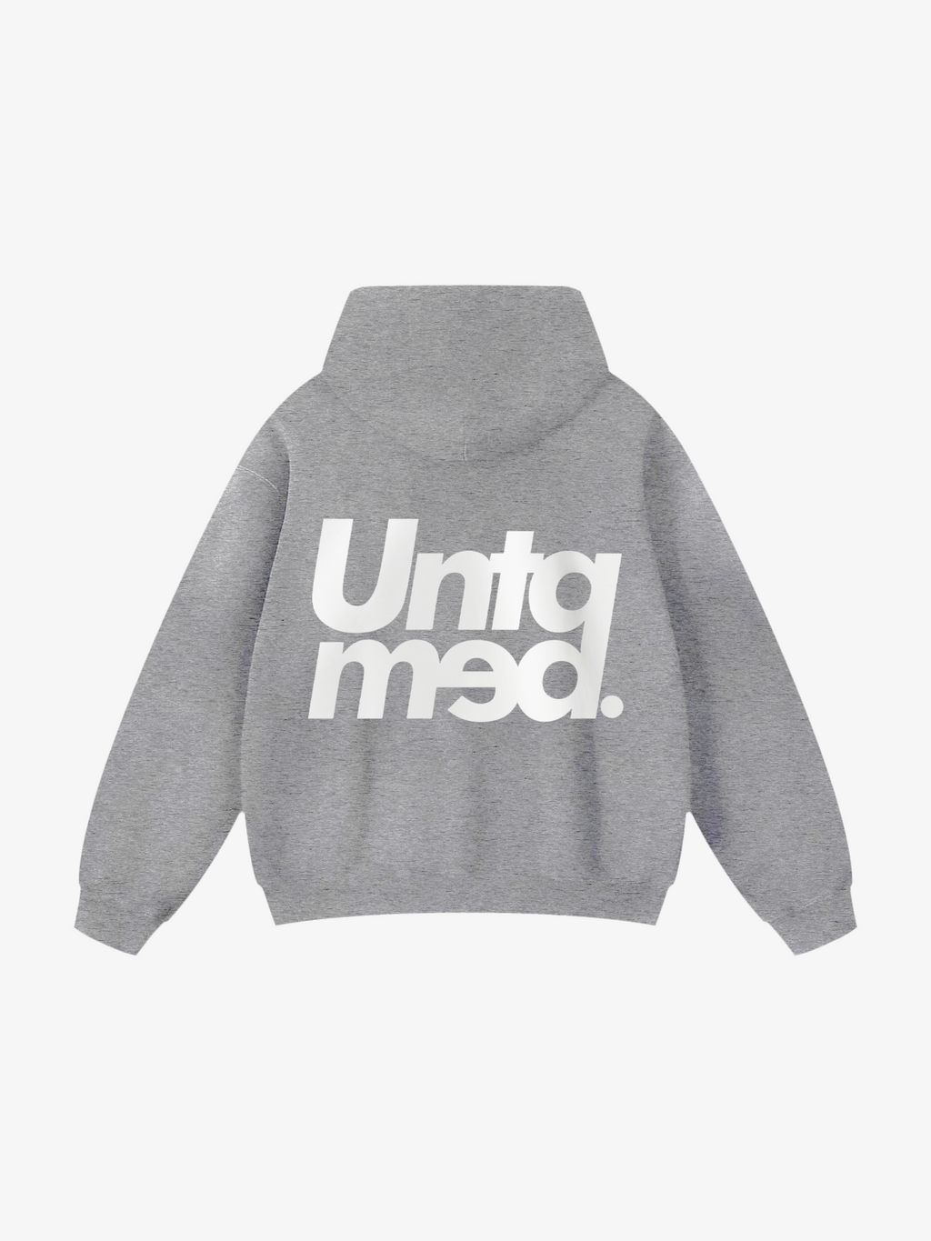 HEATHER GREY STACK HOODIE – UNTAMED